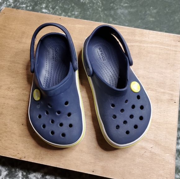 CROCS | Shoes | Crocs Kids Navy Crocband Clog | Poshmark